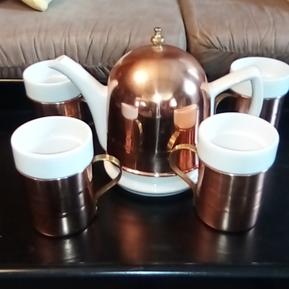 Baker, Hart and Stuart | Dining | Vintage Copper Kettle And Cup Set ...